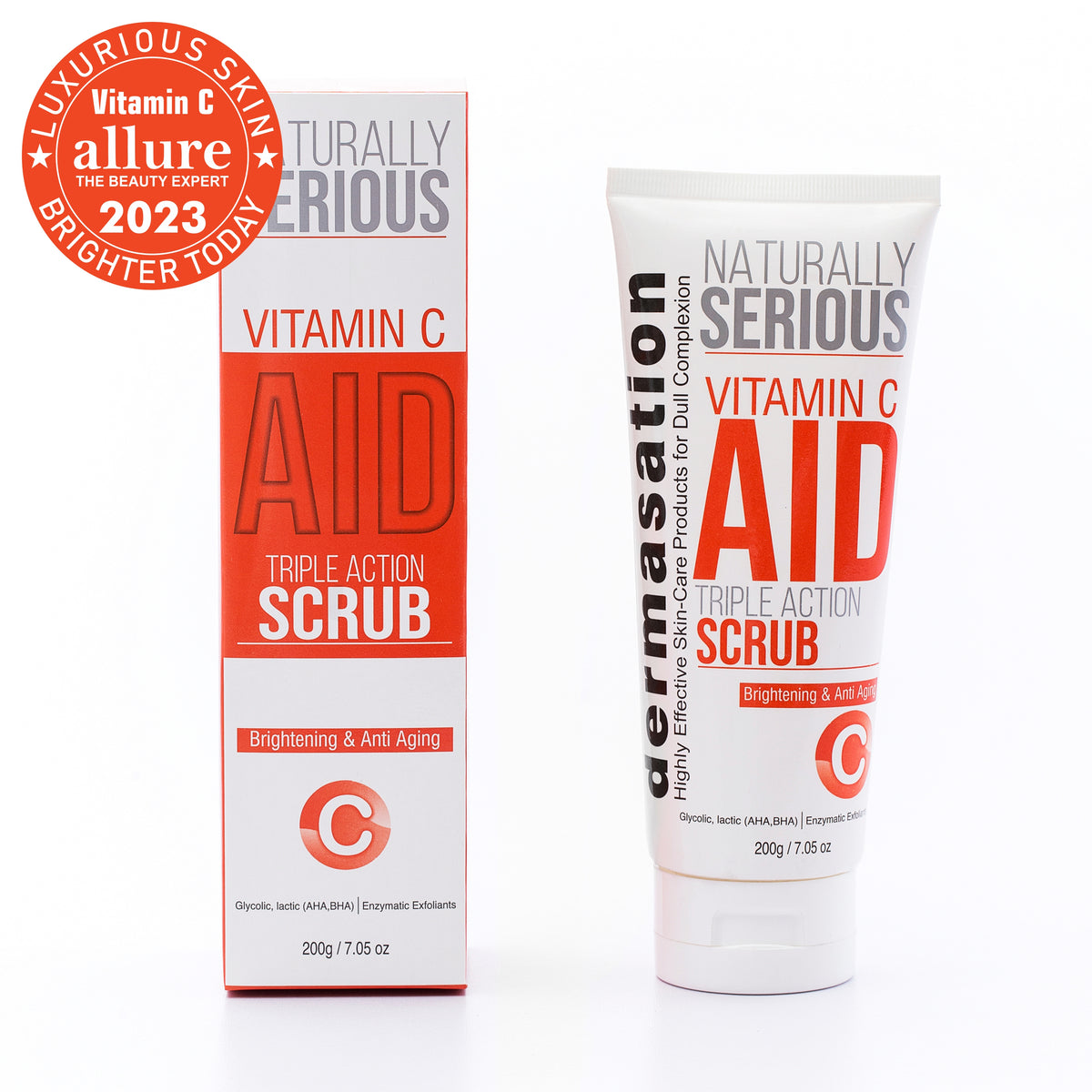 Vitamin C Triple Action Scrub 200g – Dermasation Vitamin C Triple Action Scrub 200g – Dermasation